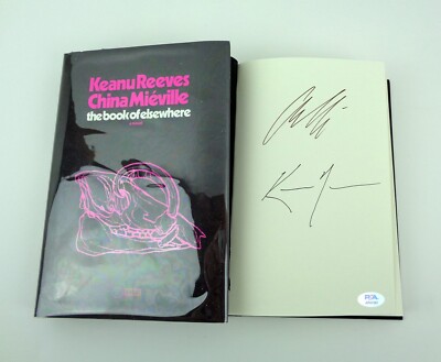 Keanu Reeves Signed Autograph The Book Of Elsewhere Hardcover Book PSA ...