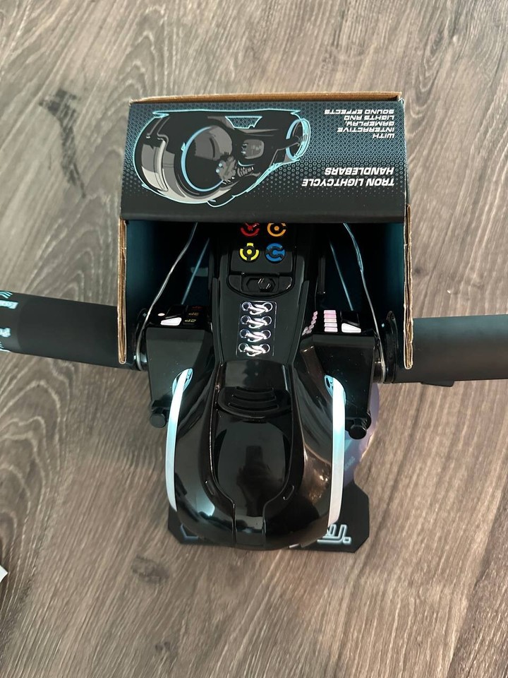 Disney Parks 2023 Tron Lightcycle Handlebars Lights and Sounds New with ...