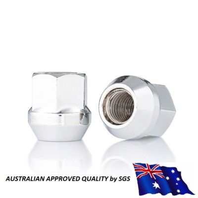 20 x 12x1.5 wheel nuts chrome open 21mm HOLDEN Commodore VT VX VY VZ ...