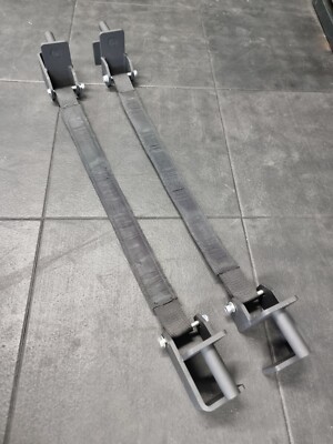 78cm Safety Straps Barbell Spotter Web Catcher Arm for 75mm Power Rack ...