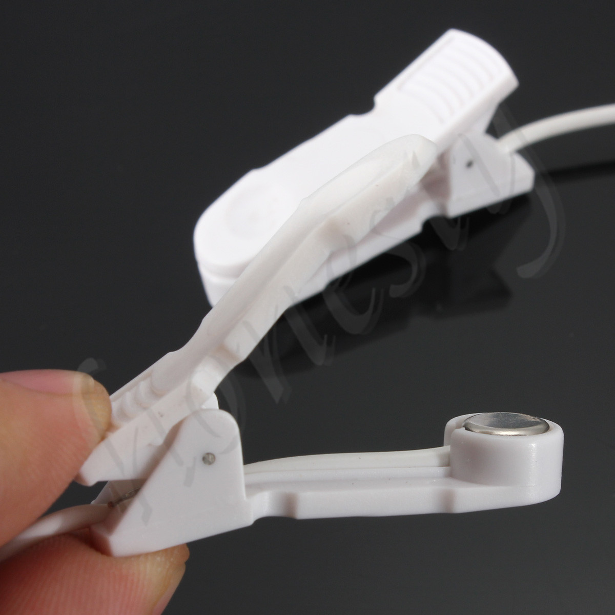 1 Pair Electrode Finger Clips Pads for Digital Tens Massager Machine ...