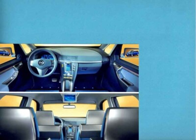 Photo de presse / press photo original Opel concept M (Meriva) 03/2002 ...