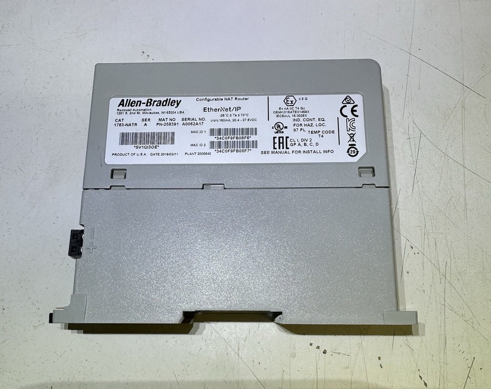 Allen Bradley 1783-NATR Ser A NATR Fully Tested Guaranteed. OBO | eBay