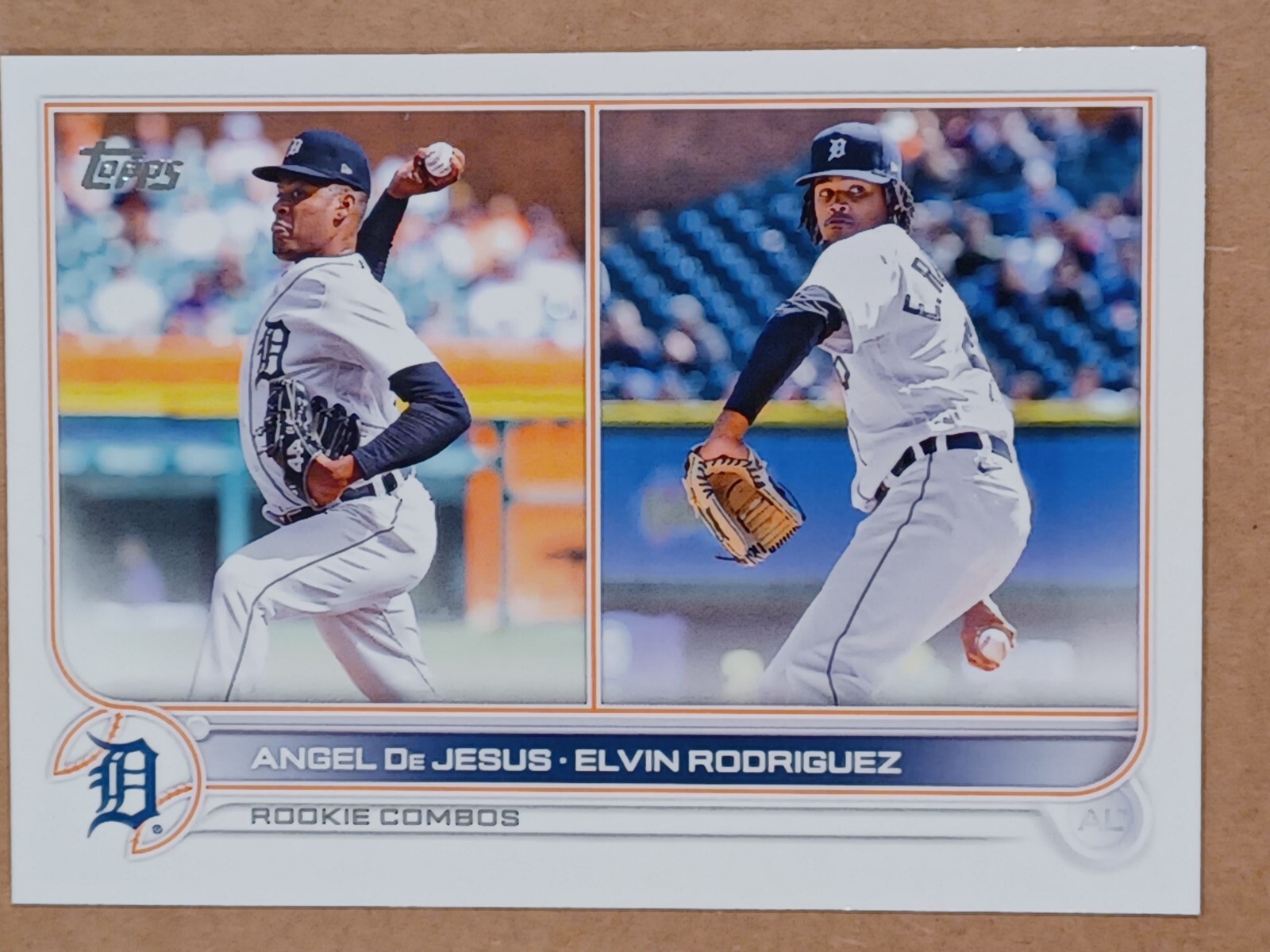 2022 Topps Update Series #US162 Elvin Rodriguez/Angel De Jesus DETROIT ...