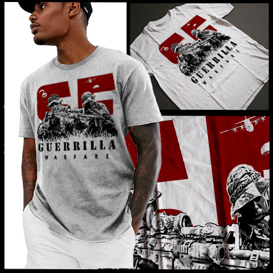 Military Special Ops T-Shirt Guerilla War Tactics Size Small To 3XL ...
