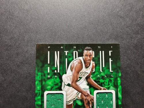 2013-14 Panini Intrigue DEE BROWN #89/99 Dual Relic Auto No. 1 Celtics ...