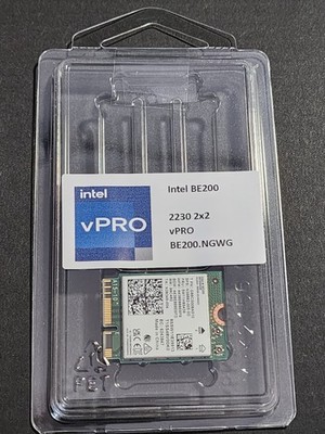 Intel BE200 with vPro | Wi-Fi 7 M.2. | Bluetooth 5.4 for Intel based ...