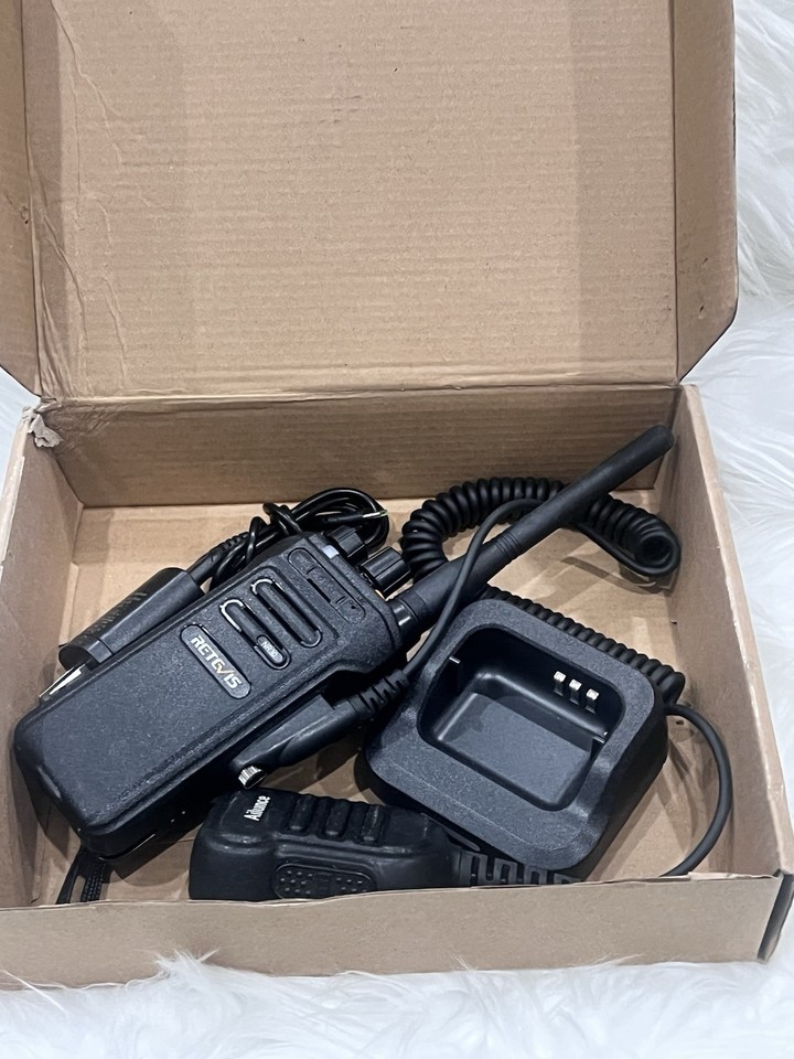 USED! Retevis NR30 Long Range Noise Reduction GMRS 10W 2 Way Radio for ...