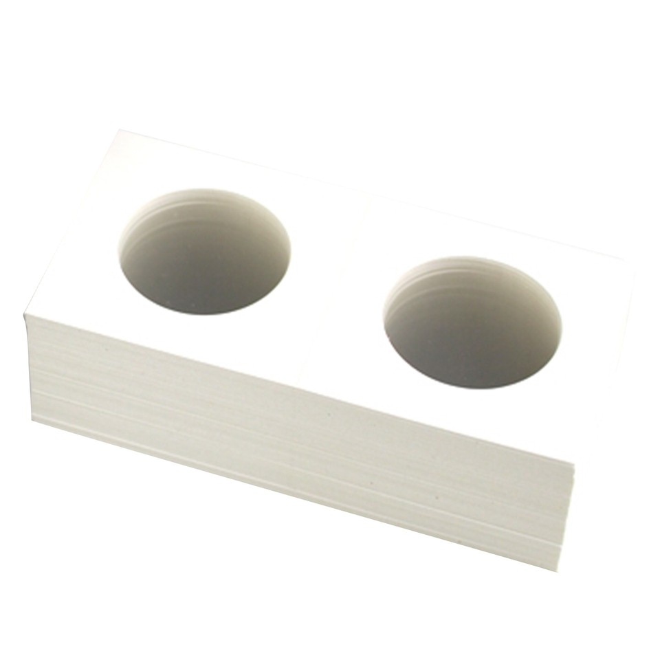 50Pack Ultra Thickness Coin Paper Clip Holders Container For All Types ...