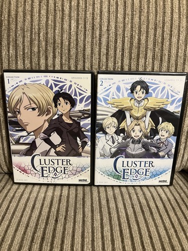 Cluster Edge Collection 1 & 2 DVD Anime Complete Series New Sealed ...