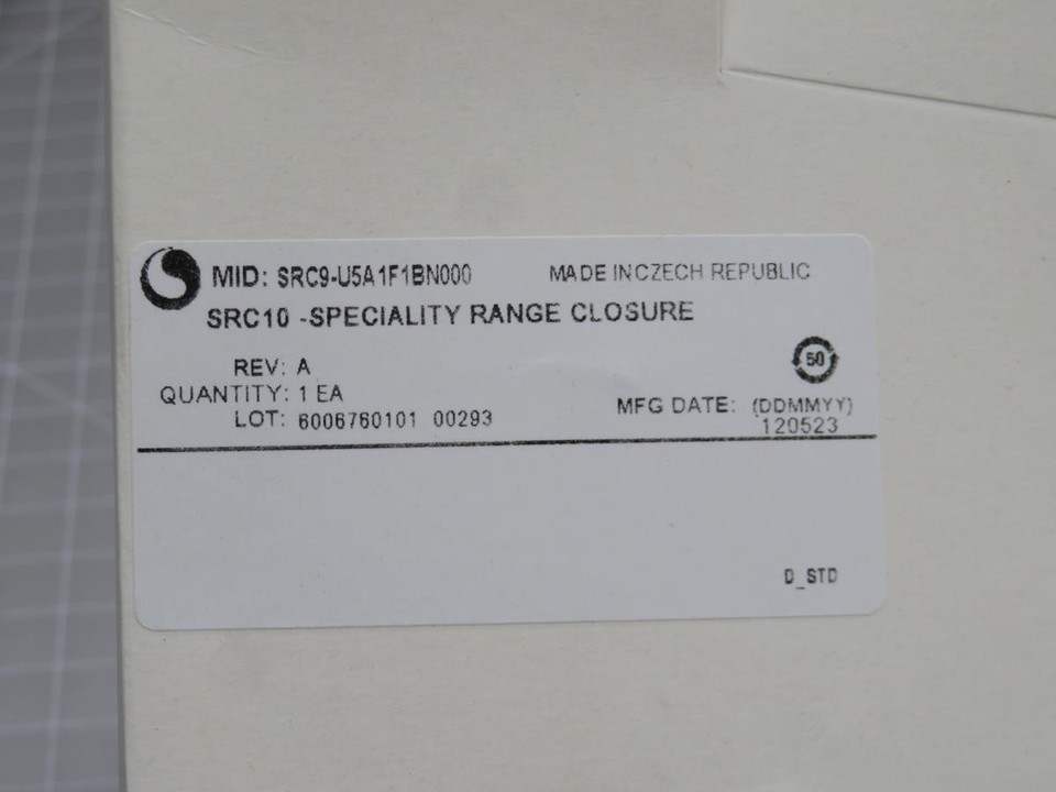 COMMSCOPE SRC9-U5A1F1BN000 NOVUX SPECIALTY RANGE CLOSURE 10 T207966 | eBay