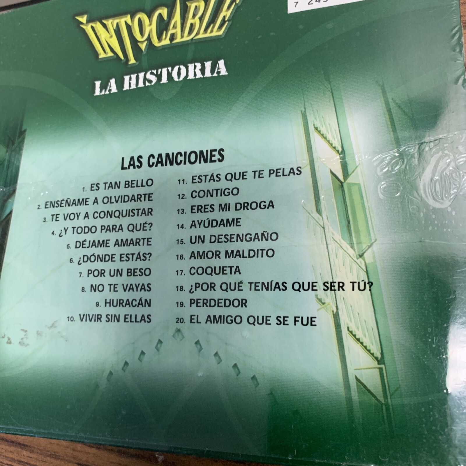 La Historia by Intocable (CD, Feb-2003, EMI Music Distribution) for ...