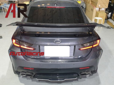 AG Style Carbon Fiber Trunk Spoiler Wing For 2015-2018 LEXUS RCF RC-F ...