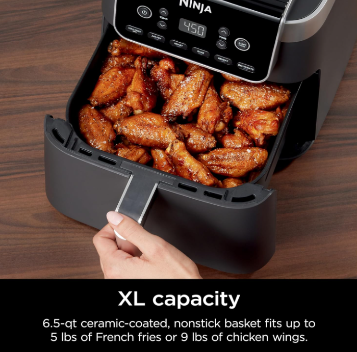SALE! Ninja AF181 Air Fryer Pro XL 6-in-1 w/ 6.5 QT Capacity, Max Crisp ...