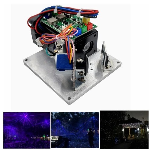 Module laser étoile couleur RGB 2W modulation TTL 12V pilote 95*90*55 ...