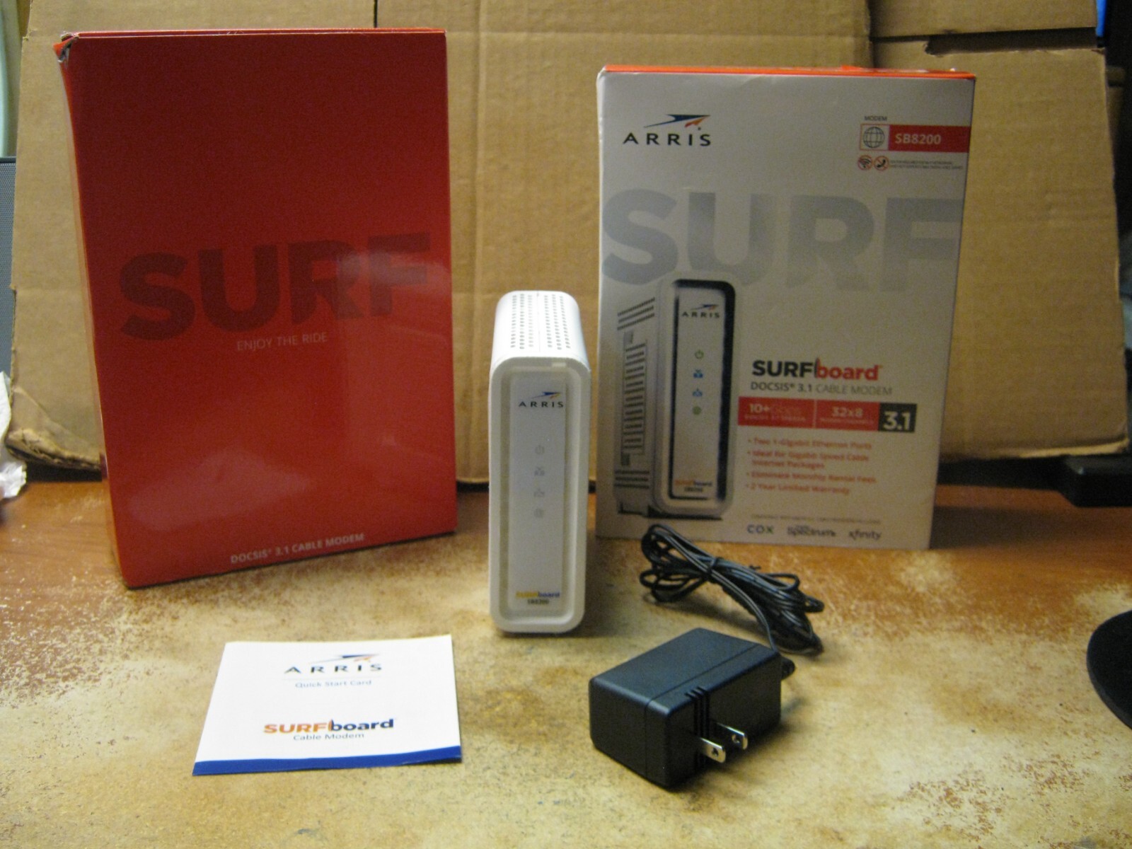 ARRIS SURFboard SB8200 DOCSIS 3.1 Cable Modem | eBay