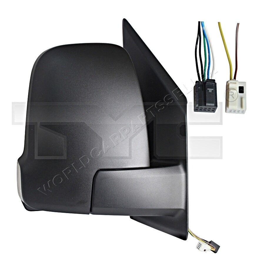 TYC Side Mirror Left Black For MERCEDES Sprinter 907 910 4-T 18 ...