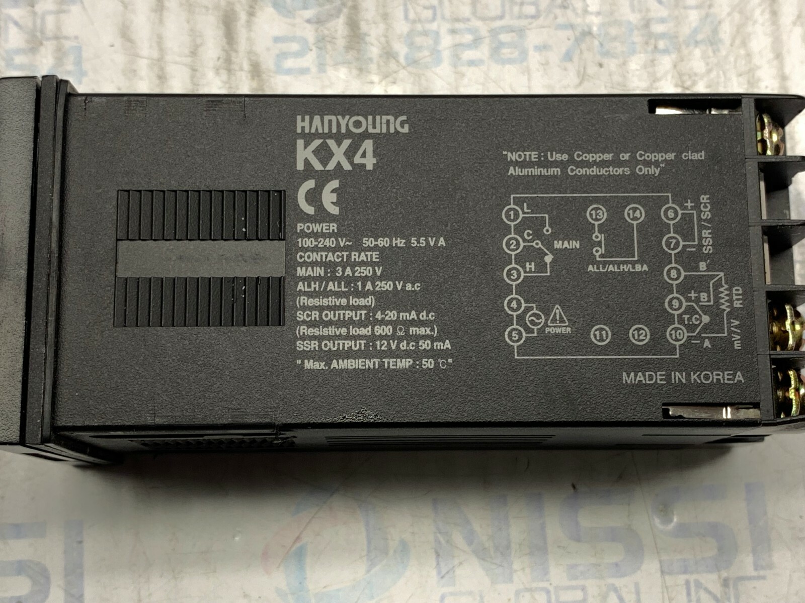 Hanyoung KX4 Temp Controller KX4-KSC4 | eBay