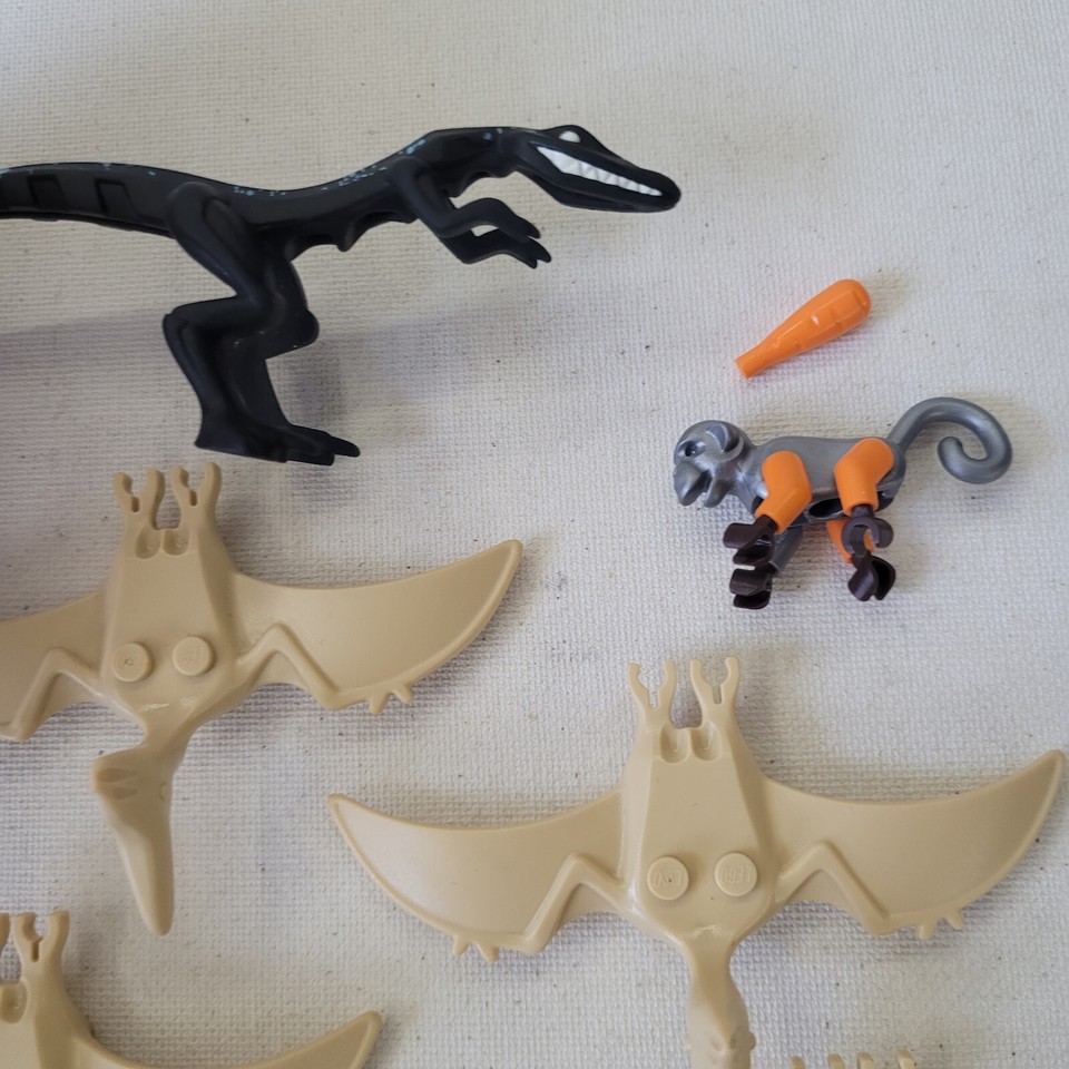 LEGO Animal Dogs Dinosaur Alligator Monkey Lego Minifigs Mini Figures ...
