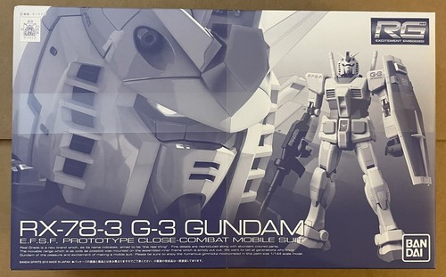 RG 1/144 RX-78-3 G3 Gundam Premium Bandai Real Grade Model Kit Mobile ...