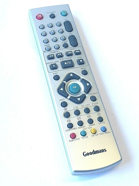 Buy GENUINE ORIGINAL GOODMANS GTVL19W19HDV LCD TV REMOTE CONTROL online ...