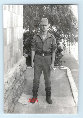 Original Photo Handsome Man Military Russian paratrooper Soviet Union ...