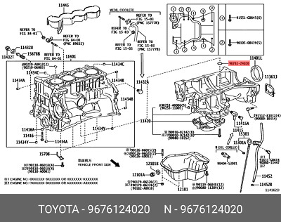 Genuine OE seal ring, 9676124020 for TOYOTA 96761-24020 | eBay