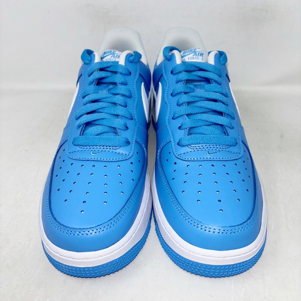 Nike Air Force 1 UNC University Blue Sneakers, Size 7.5 / 9W BNIB ...