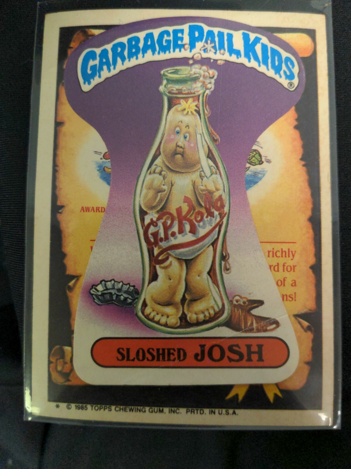 Greaser Greg (62a) Garbage Pail Kids Series 2 OS2 1985 | eBay