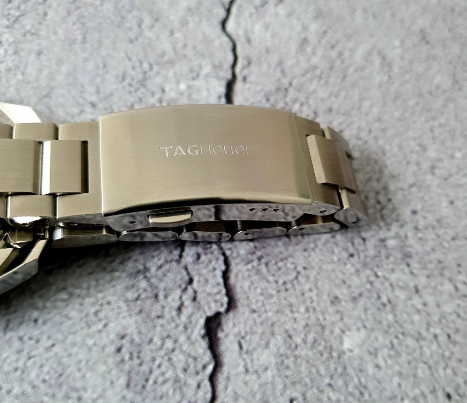 TAG Heuer 43mm Black Aquaracer Men's Watch - WAY201A.BA0927 | eBay UK