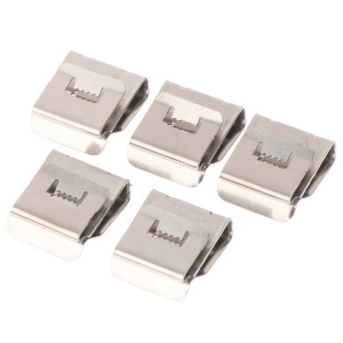 10PCS Solar Panel Cable Clips Stainless Steel PV Wire Clip Locking ...