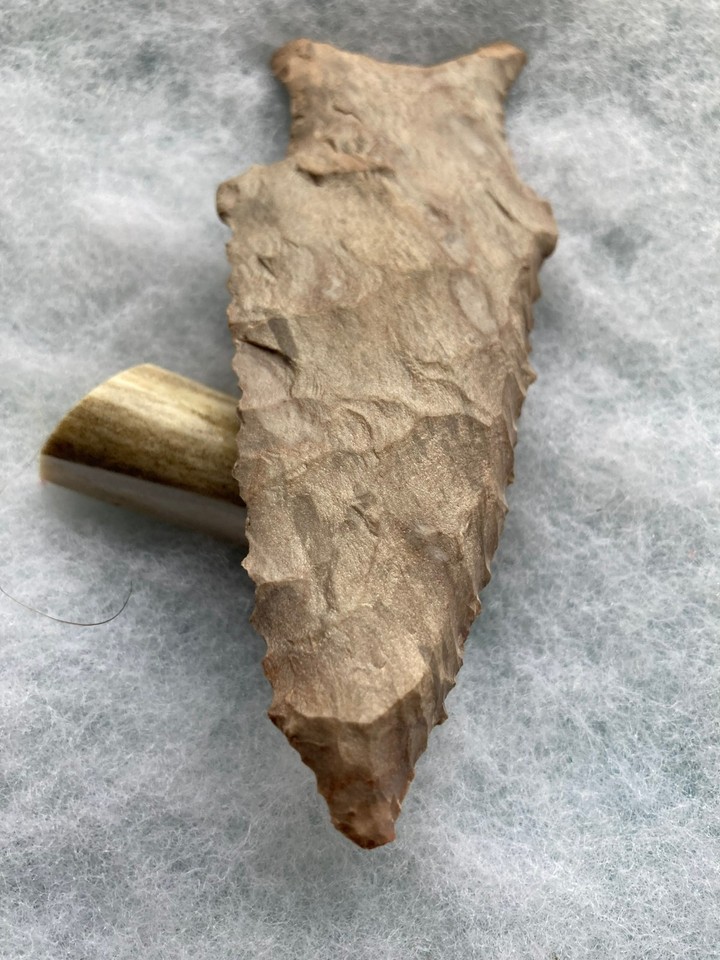 4 1/8” Hardaway Arrowhead, Sullivan Co. TN, T&T COA, Ex-Edward Sams | eBay