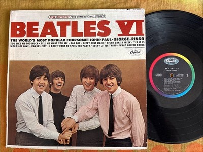 Beatles VI 1965 Stereo US LP With Revised Back Cover Text | eBay