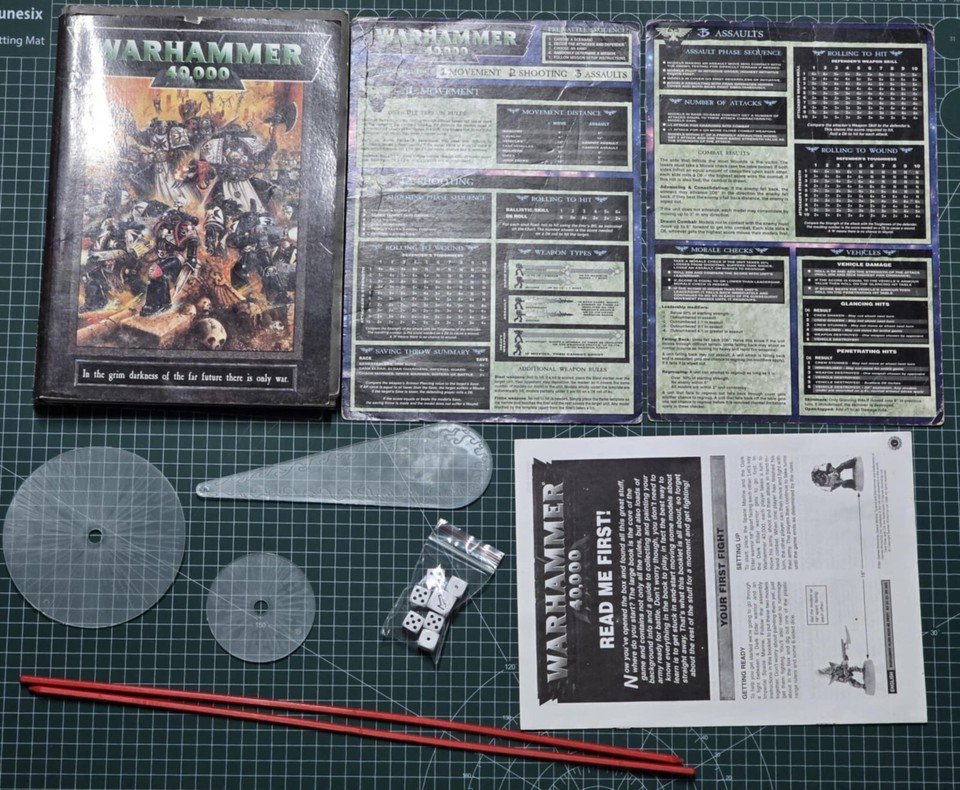 Warhammer 40k OOP 3rd Edition Box Set (Used but Complete, read ...