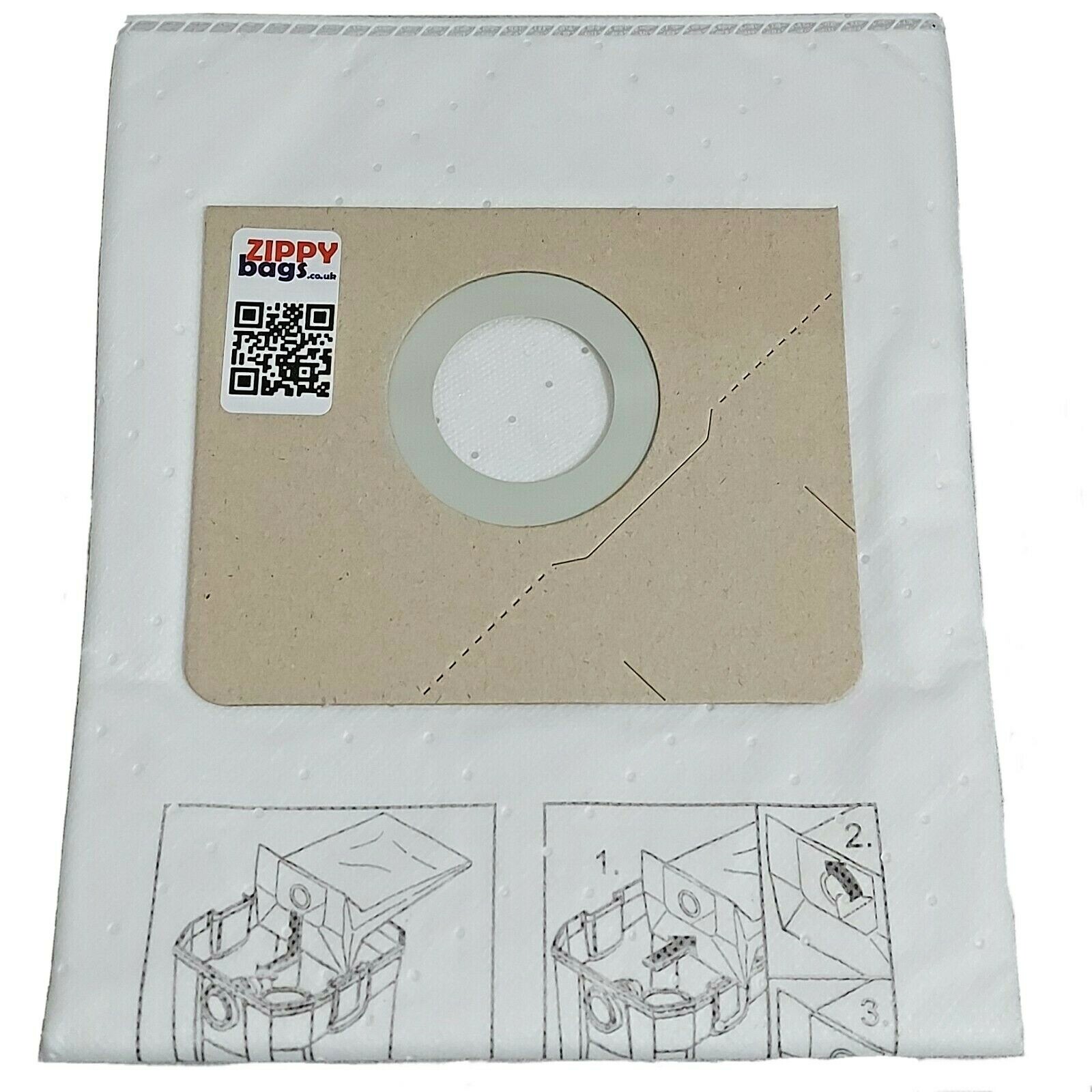 Fein Dustex 25 L fein Turbo 1 fleece reusable dust bag zip zipper ...