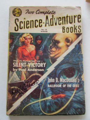 KELLY FREAS COVER SIGNED TWO COMPLETE SCIENCE ADVENTURE BOOK #10 WINTER ...