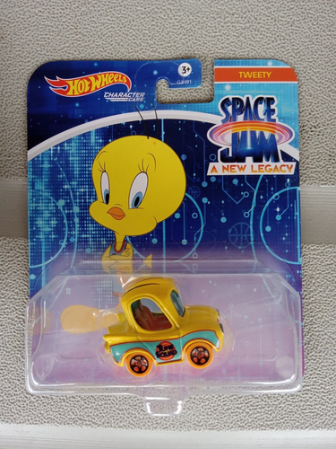 Hot Wheels 1:64 DISNEY PIXAR Character Cars SPACE JAM TWEETY Diecast | eBay