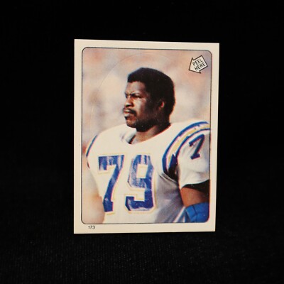 1983 Gary Johnson San Diego Chargers Topps Sticker #173 | eBay