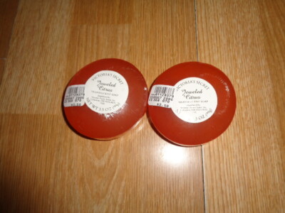2 Vintage Victoria's Secret Translucent Soaps Jeweled Citrus Sealed ...