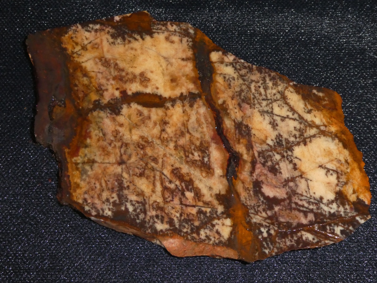 Outback Jasper slab-4 3/4 " x 2 3/4 "-rough -cabbing-display-collect ...