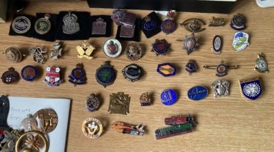 Civil British Army Sweetheart badge selection Sweethearts & Small ...