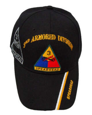 3rd Armored Division Baseball Cap Army Hat, Spearhead Emblem Logo for ...