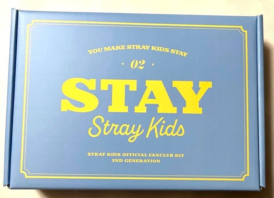 Stray Kids STAY 2nd Gen Official Fanclub Welcome Kit Full Set From ...