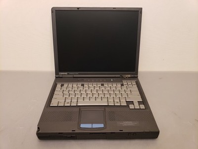 Vintage Compaq Armada E500 PIII-600MHz 128MB 20GB CDROM Floppy Laptop ...