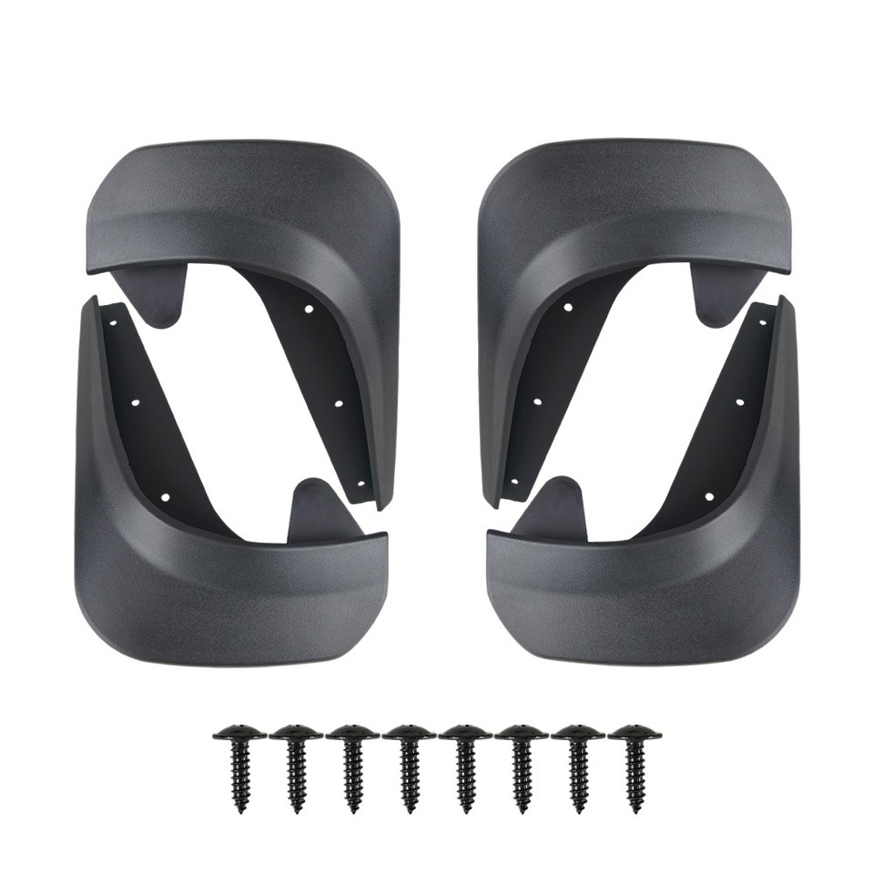 4PCS Universal Car Flaps Mud Guards Splash Front Rear For Auto Car ...
