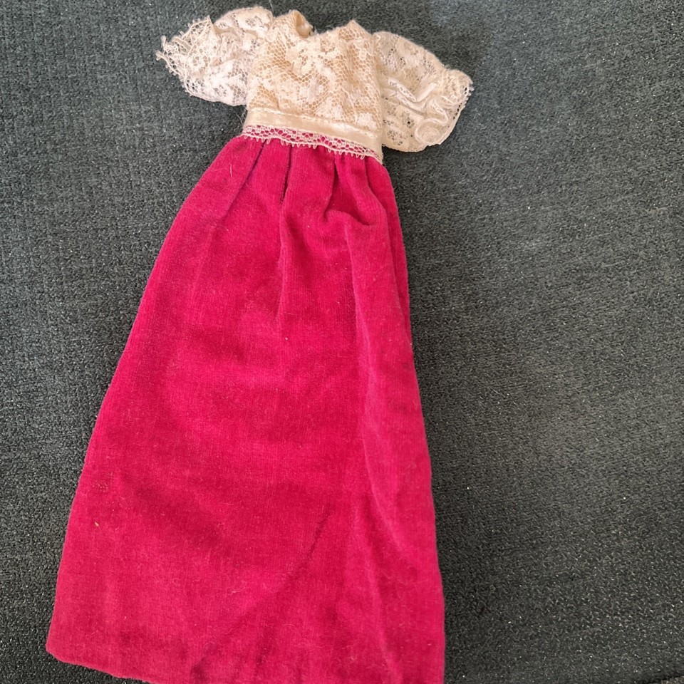 Vintage Barbie Francie & Casey #1768 Waltz In Velvet Outfit Dress with ...