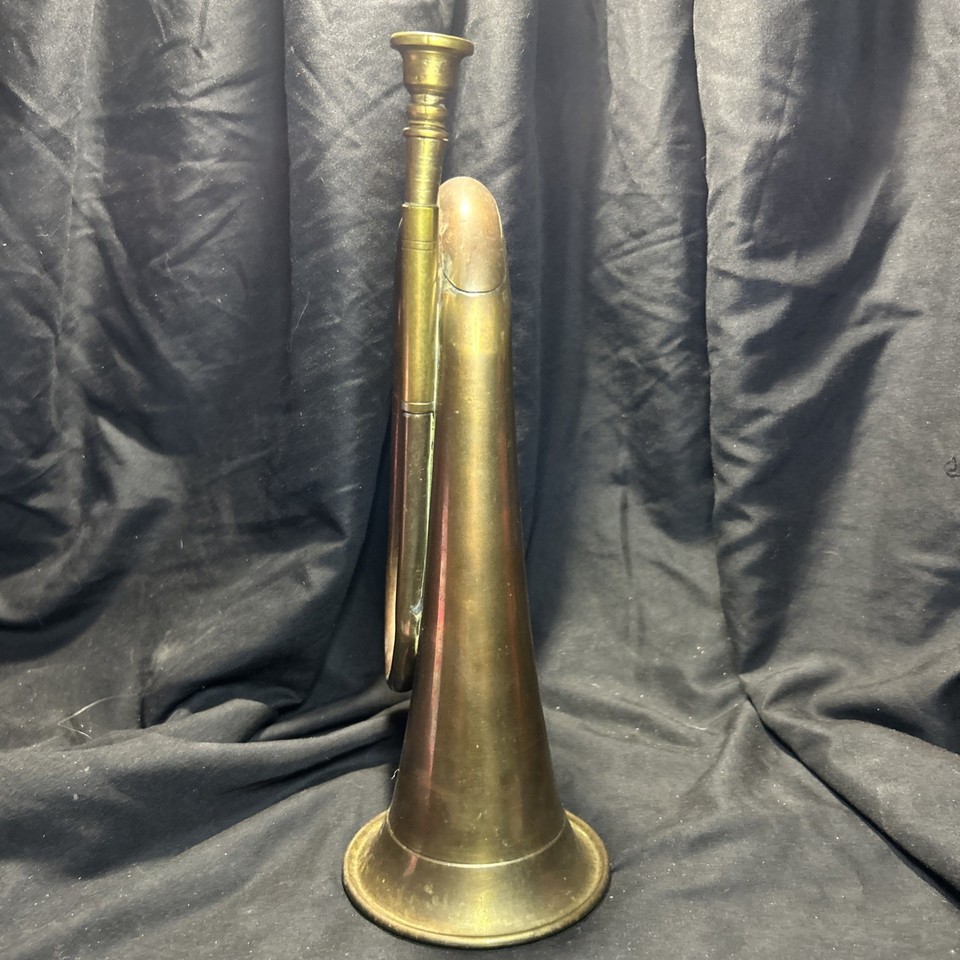 Brass & Copper Bugle Instrument Made In India | eBay
