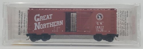Micro-Trains 02000186 N Great Northern 40' Standard Single Door Boxcar ...