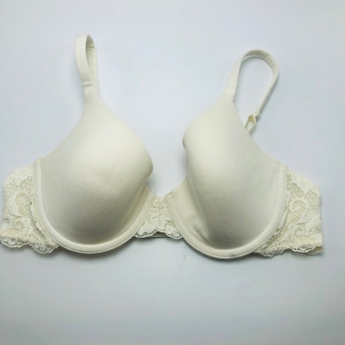 Vanity Fair Body Sleeks Support Ivory Underwire Bra 36C Style RN 16345 ...