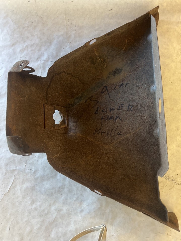 1939 Chevrolet Car Lower Grill Chin Baffle Pan Deflector SM153 | eBay